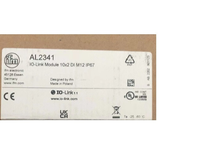 IFM IO-Link Module AL2341 IO - 10x2 DI M12 IP - Brand New [ 2 Year ...