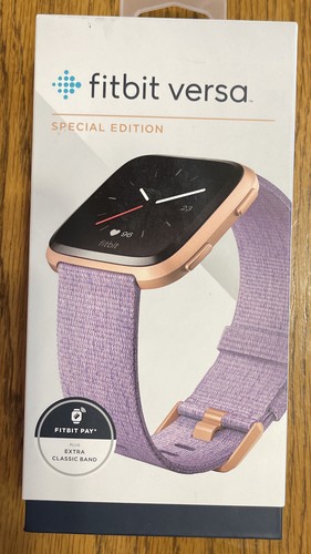 Fitbit FB505 Versa Special Edition - Rose Gold With Extra Band, Box and ...