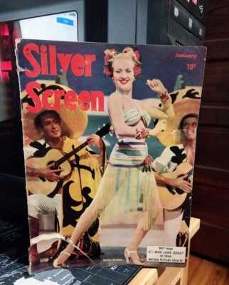 Silver Screen Magazine, January, 1945, Betty Grable on Cover, Free ...