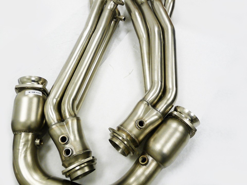 Long Tube Header For 2011-2013 Ford Shelby GT500 5.4 5.8L With Xpipe ...