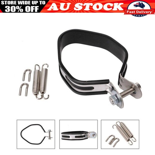 New Motorcycle Exhaust Pipe Muffler Silencer Hanger Hanging Clamp Strap ...