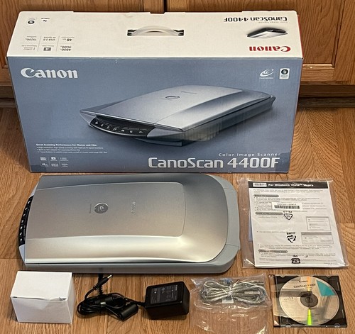 Canon CanoScan 4400F Flatbed Scanner Copier Photos Documents 35mm Film ...