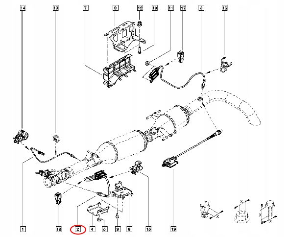 NOX SENSOR UPSTREAM Fit RENAULT MASTER III 2.3 227908265R for sale ...