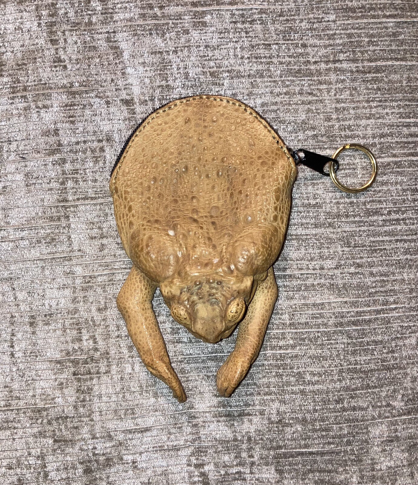 Early 2000's genuine Cane Toad Leather coin purse - Gem