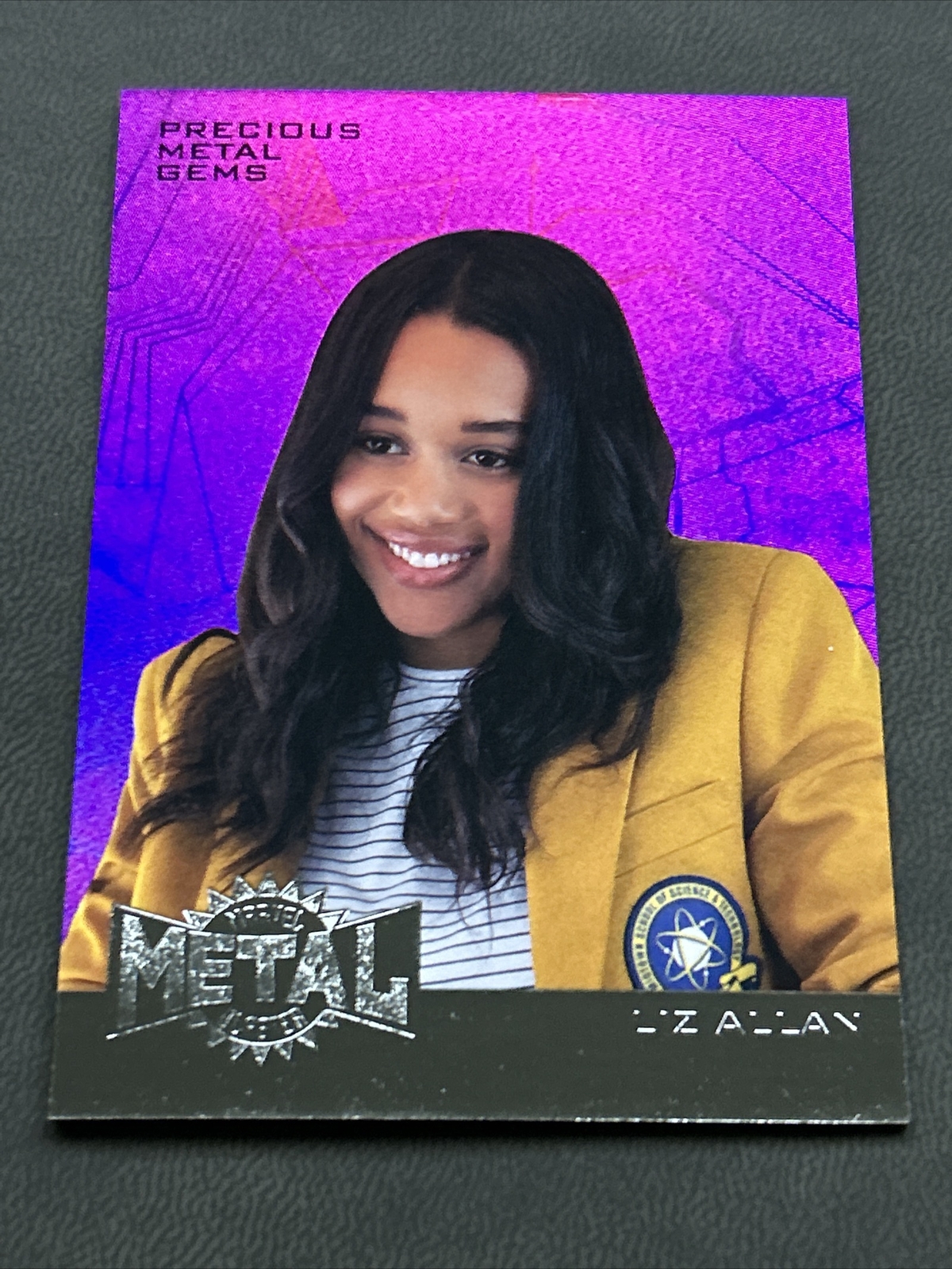 2017 UD Spider-Man Homecoming Marvel Purple Precious Metal Gems LIZ ...