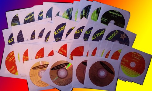 42 CDG DISCS KARAOKE LOT SET CD+G BEST SONGS 600+ SONGS ROCK,OLDIES,POP ...