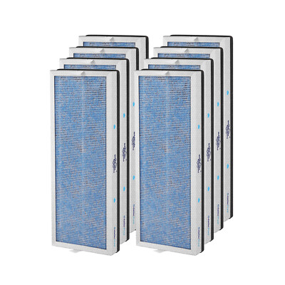 1-8Pack 4-Stage Medical Grade HEPA Filter Replacement for MS18 MS19 Air ...