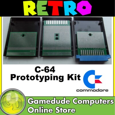 Commodore 64/128 Baby Prototyping Kit - Cartridge & User Ports -[F03 ...