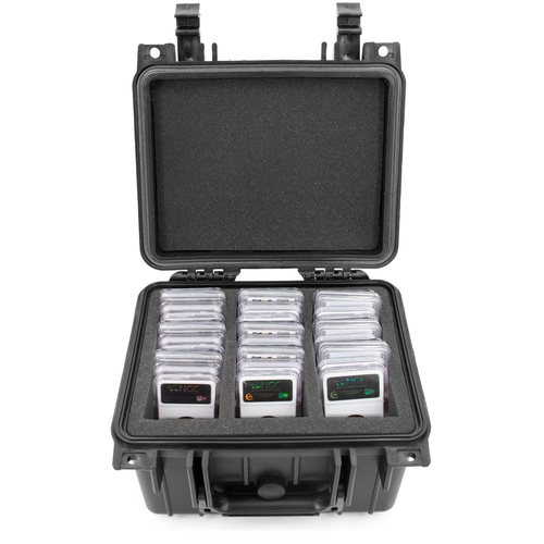 CM Graded Coin Box fits 50 PCGS NGC In Graded Coins Holder Storage Case ...