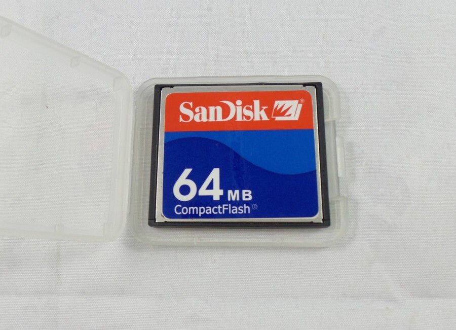 SanDisk 64 MB Compact Flash Card (SDCFB-64-202-00) 710348913787| eBay