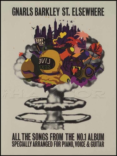 Gnarls Barkley St Elsewhere Piano Music Book plus Key Signature ...
