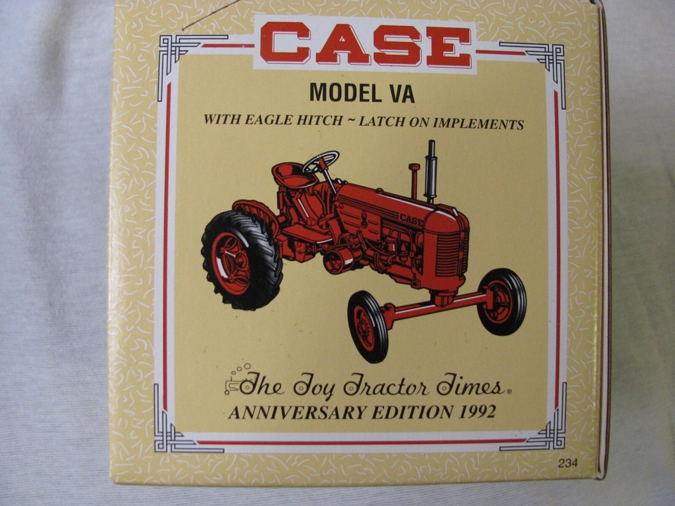 ERTL Case Model VA -1992 Special Collectors Edition -1/16th-New Old ...