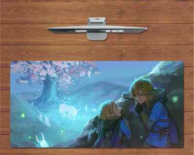 RGB LED Large Mouse Pad The Legend of Zelda Gaming Mat Mousepad Gift | eBay