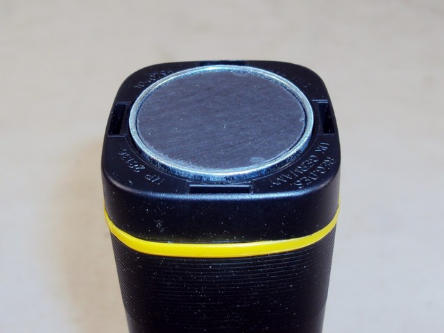 Johnlite Emergency Flashlight W/flashing Amber Lens & Magnetic Mount ...