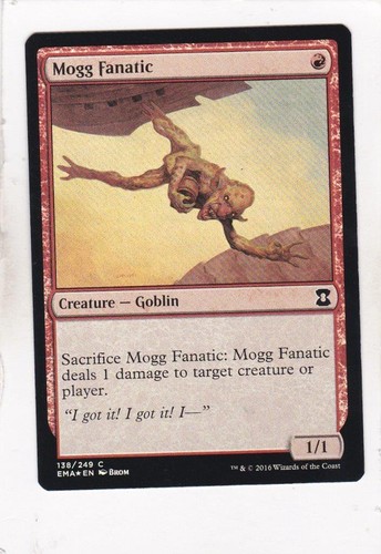 MTG: Eternal Masters: Mogg Fanatic **FOIL** | eBay UK