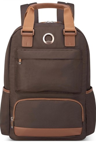 DELSEY Paris Legere SE Air/Travel Laptop Backpack Brown Cabin Luggage ...