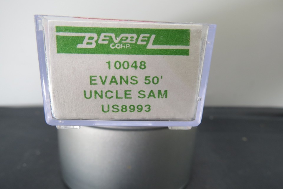 N Scale Bev-Bel 10048 Uncle Sam Evans 50' Box Car US #8993 | eBay