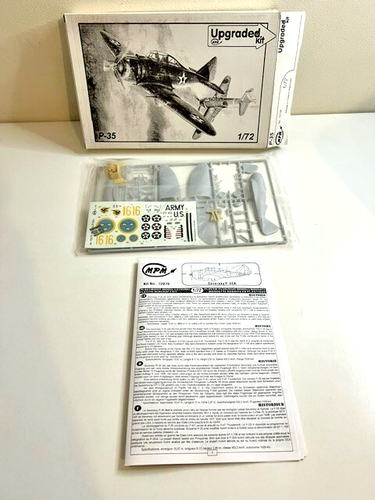 #695 - MPM P-35 UPGRADED KIT 1:72 AIRPLANE MODEL KIT #72138 - NEW IN ...