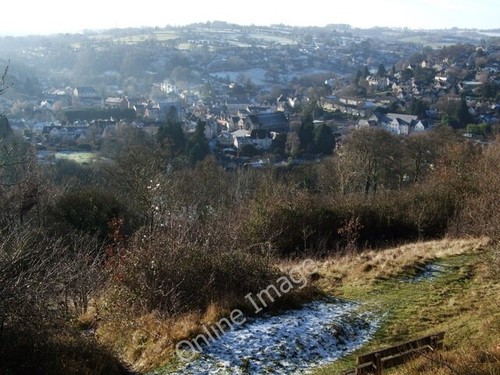 Photo 6x4 Nailsworth from The Ladder at Midday on Christmas Day 2009 ...