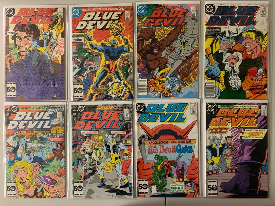 Blue Devil comics lot #1-30 last issue + annual 30 diff 8.0 (1984-86 ...
