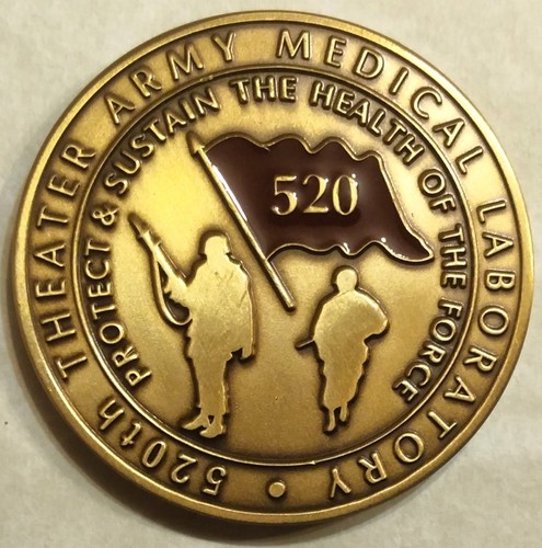 520th Theater Army Medical Laboratory Challenge Coin | eBay