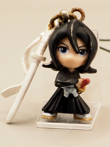 Rukia Kuchiki Bleach Mini Figure Netsuke Strap Anime Japan U814 | eBay