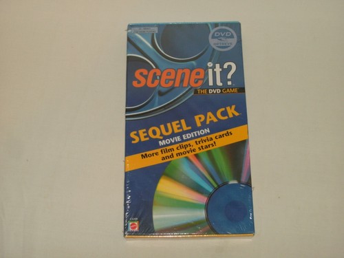 Scene It? The DVD Game Sequel Pack Movie Edition Brand New Factory ...