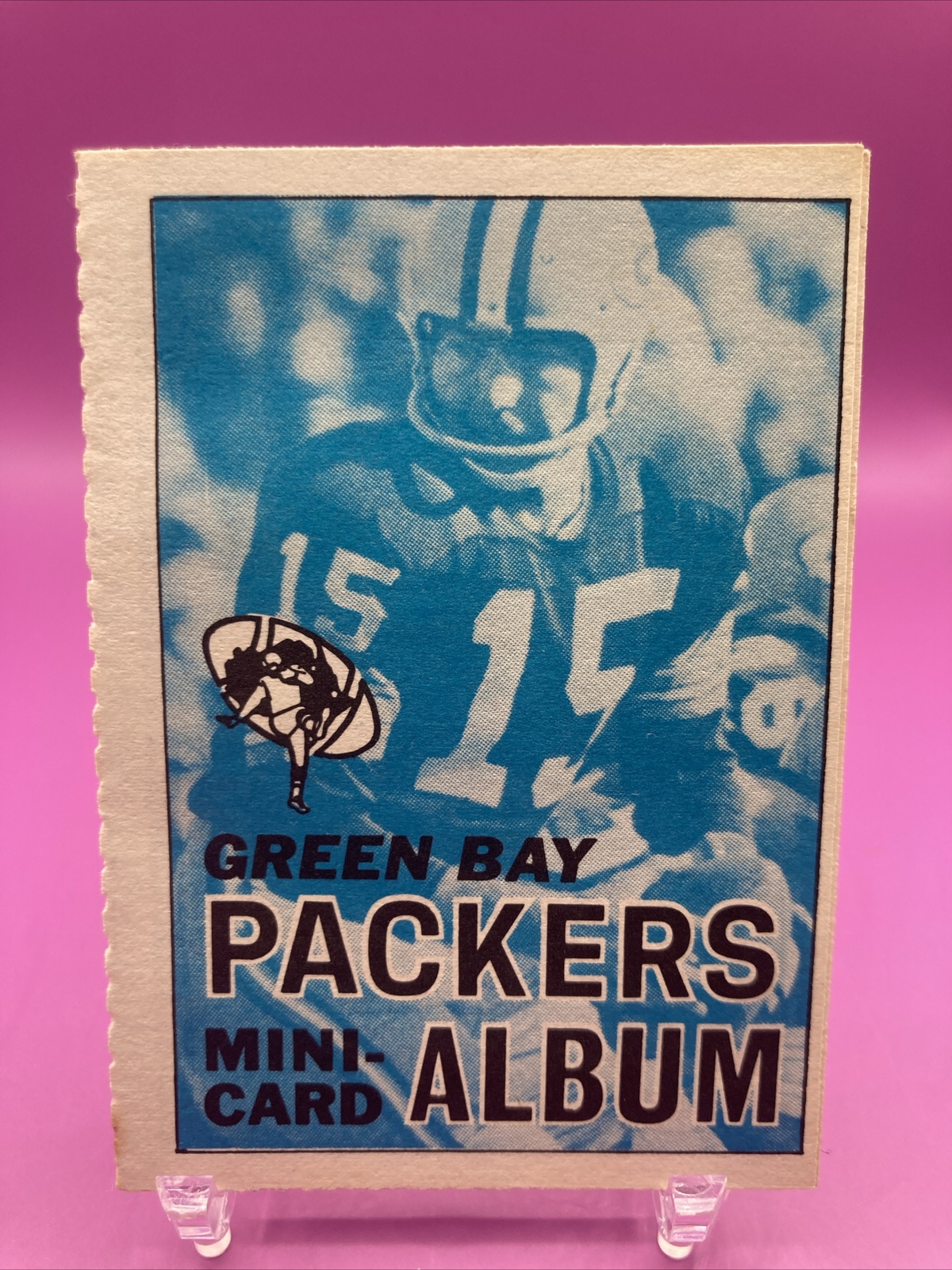 1969 Green Bay Packers Topps 4 In 1 Mini Stamp Album UNUSED | eBay