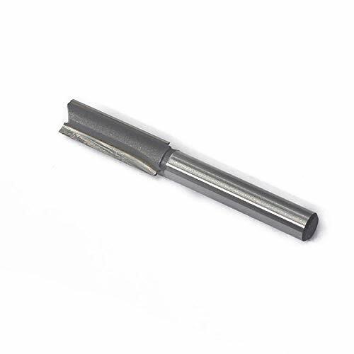 1/4" Shank Straight Flute Carbide Tungsten Carbide Tipped Router Bit ...