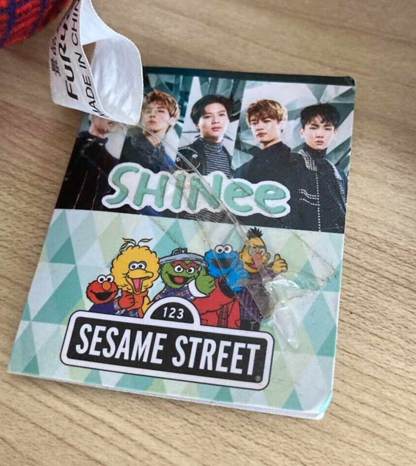 SHINee SESAME STREET Taemin Key Minho Onew Jonghyun Mascot 5 types set ...