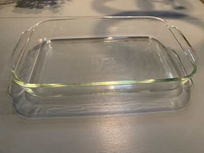 Pyrex #233-R Clear Glass 13"x9"x2" 3 Qt/3 L Casserole/Baking Dish ...