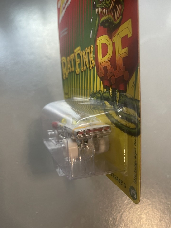 Johnny Lightning 1970 Dodge Super Bee Rat Fink White Lightning Chase ...