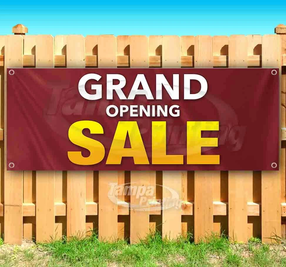 Grand Opening Sale Banner