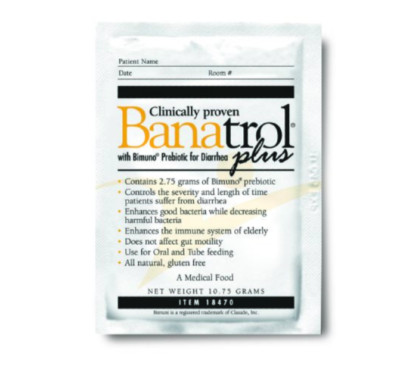 Banatrol Plus Prebiotic Banana Flavor Oral Supplement Powder 75x 5g ...