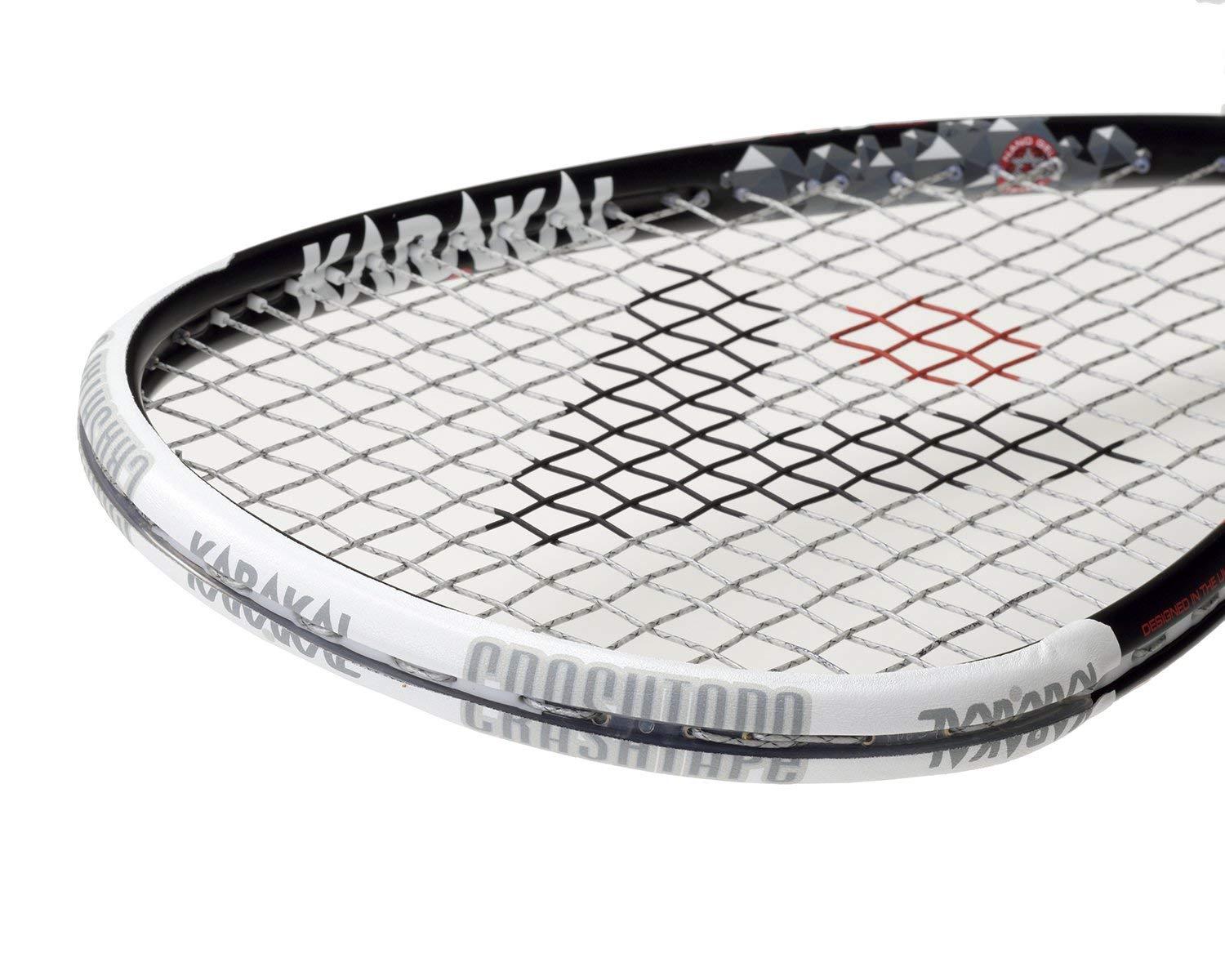 Karakal Tennis Squash Racket Head Protection Tape Crashtape - White - 2 ...