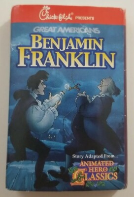 Benjamin Franklin Animated Hero Classics Cassette Tape Chick Fil A 2003 ...