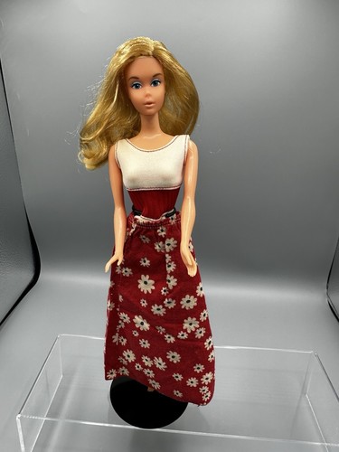 VINTAGE FREE MOVING BARBIE DOLL 1974 MATTEL #7270 IN ORIGINAL CLOTHES ...