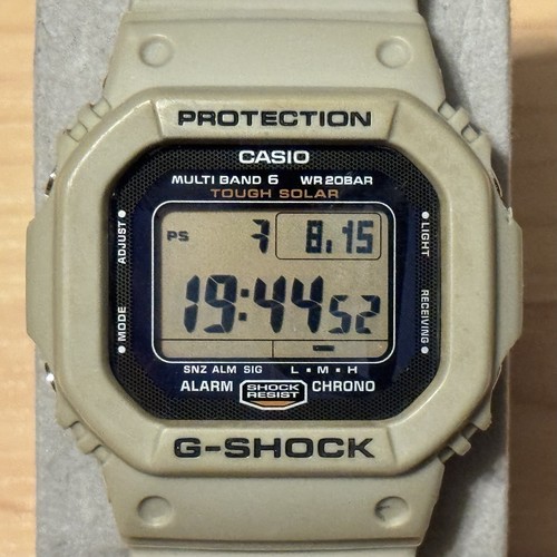Casio G-Shock GW-M5610SD-8 Desert Sand Solar Atomic Digital Watch 5610 ...