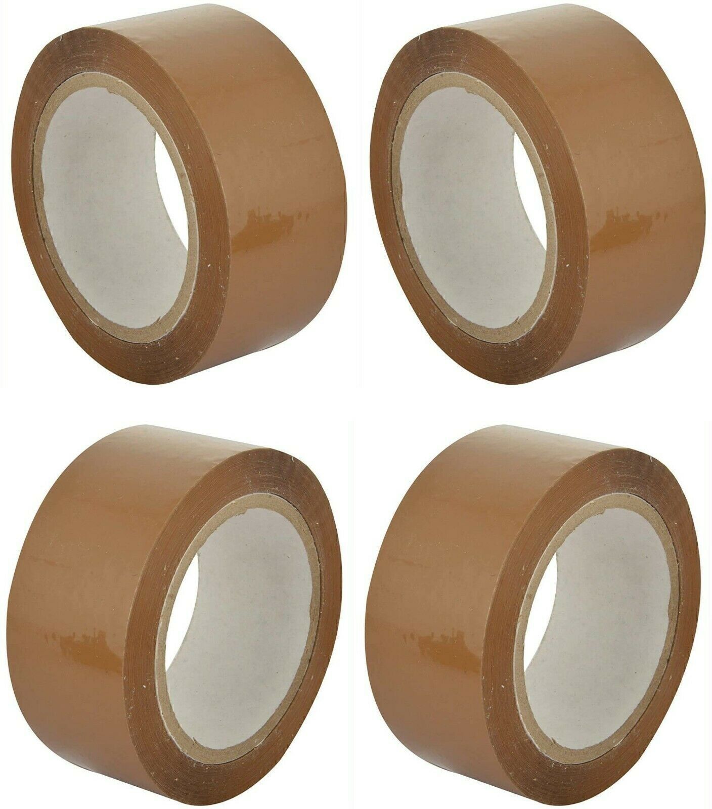 Brown Buff Colour Packaging Packing Adhesive Tape Rolls For Parcels ...