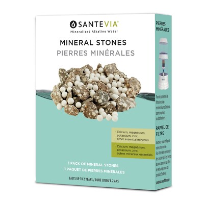 Santevia Mineral Stones For Gravity Water System - Refill Replacement ...