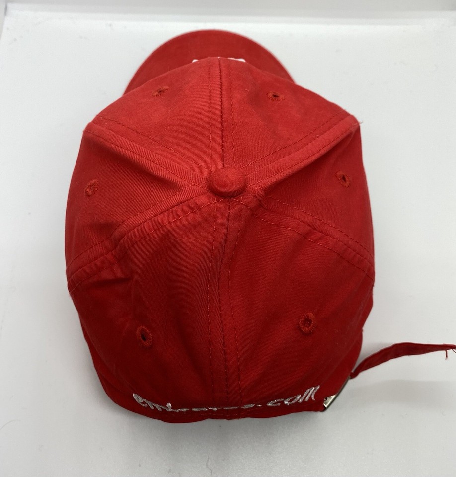 Fly Emirates Cap Hat Adult Adjustable Red 100% Polyester | eBay