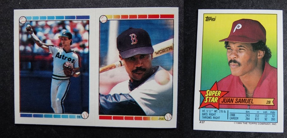 1989 Topps Stickers Baseball Cards Complete Your Set U Pick From List 1 ...