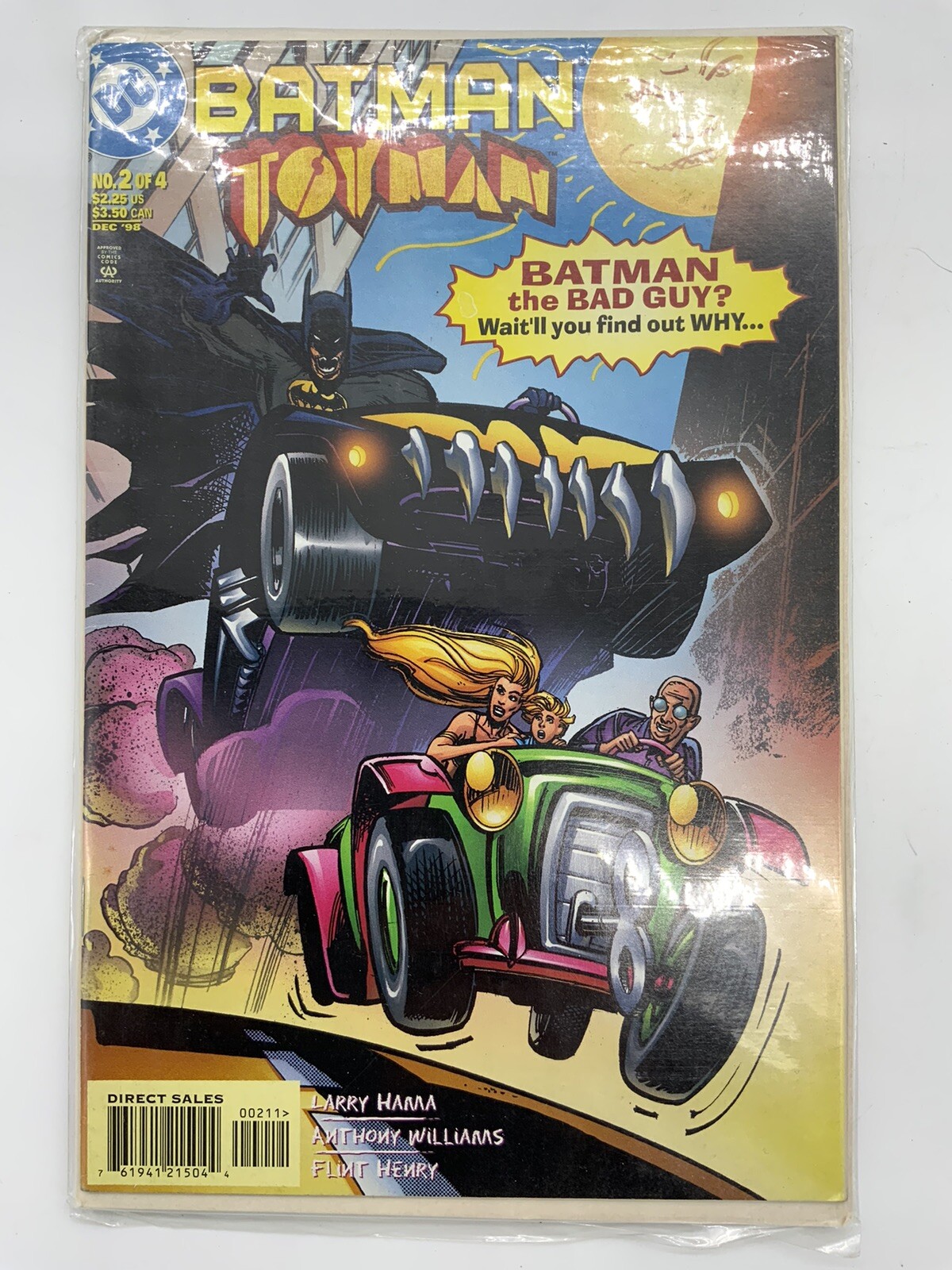 BATMAN TOYMAN # 2 (of 4) DC 1998 (vf-) | eBay