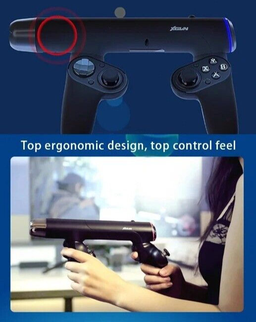 Shooting Somatosensory Gun Game Controller XGUN light switch/pc/ps4/ps5 ...
