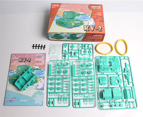 Meng 1/35 Pinky Toon Tank Kv-2 Plastic Model Kit WWP004 Mgkwwp004 for ...
