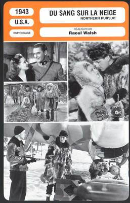FICHE CINEMA : DU SANG SUR LA NEIGE - Flynn,Walsh 1943 - Northern ...