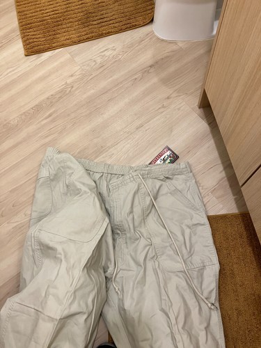 Weekender tan cotton khaki Deck pants 52 waist NWT NEW 52x35 NEW NWT ...