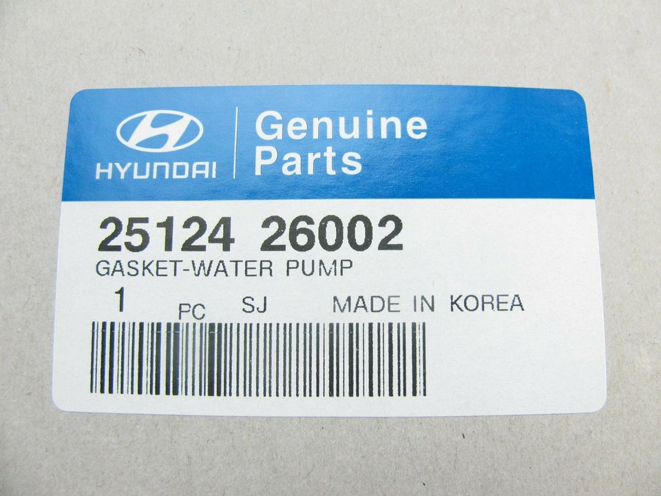NEW GENUINE Engine Water Pump Gasket OEM For Hyundai 2512426002 | eBay