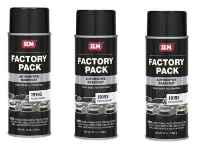 SEM Factory Pack: 19193 Polished Gray Metallic (3 Pack) | eBay