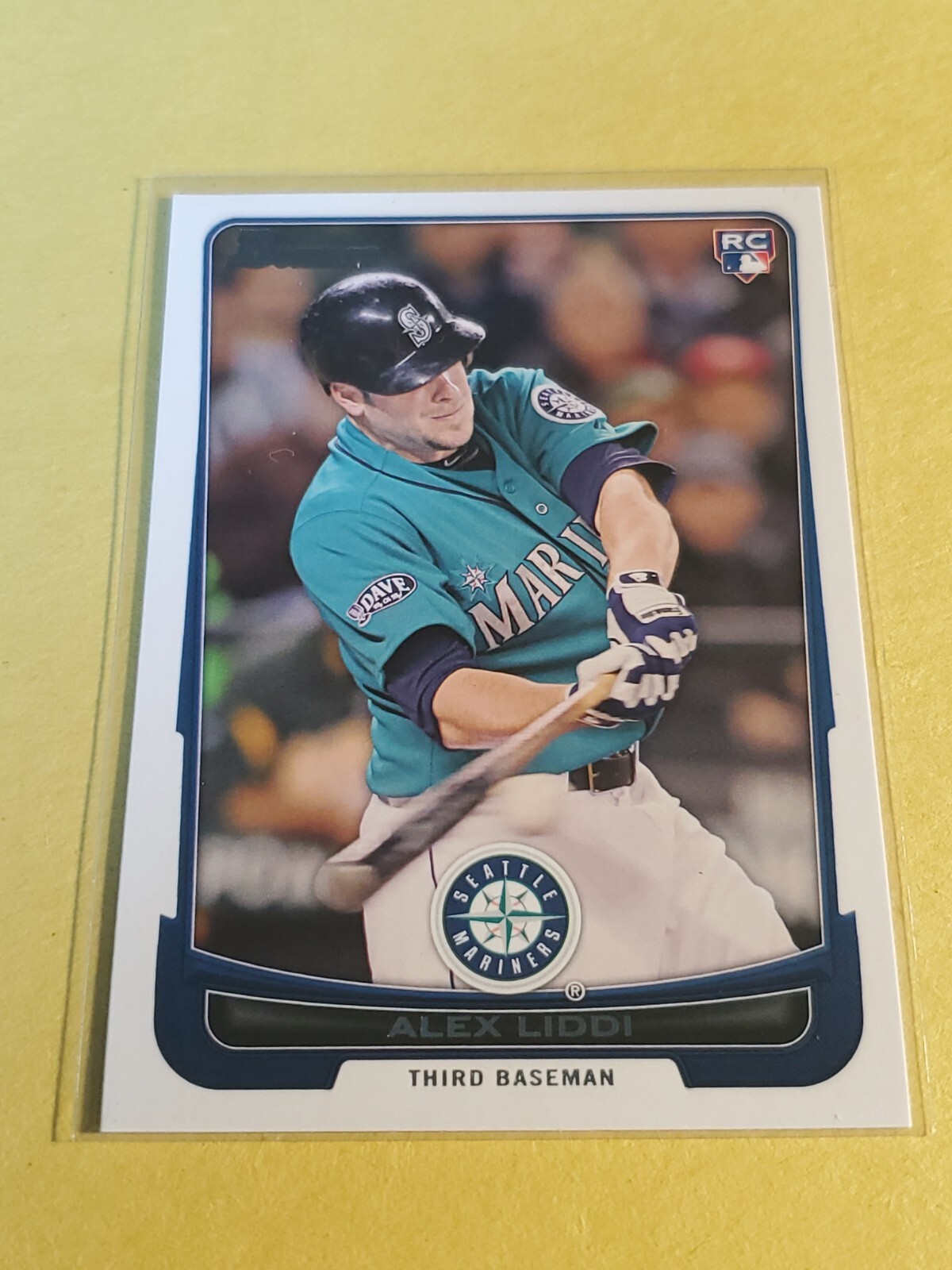2012 Bowman Seattle Mariners Baseball Card #192 Alex Liddi RC | eBay